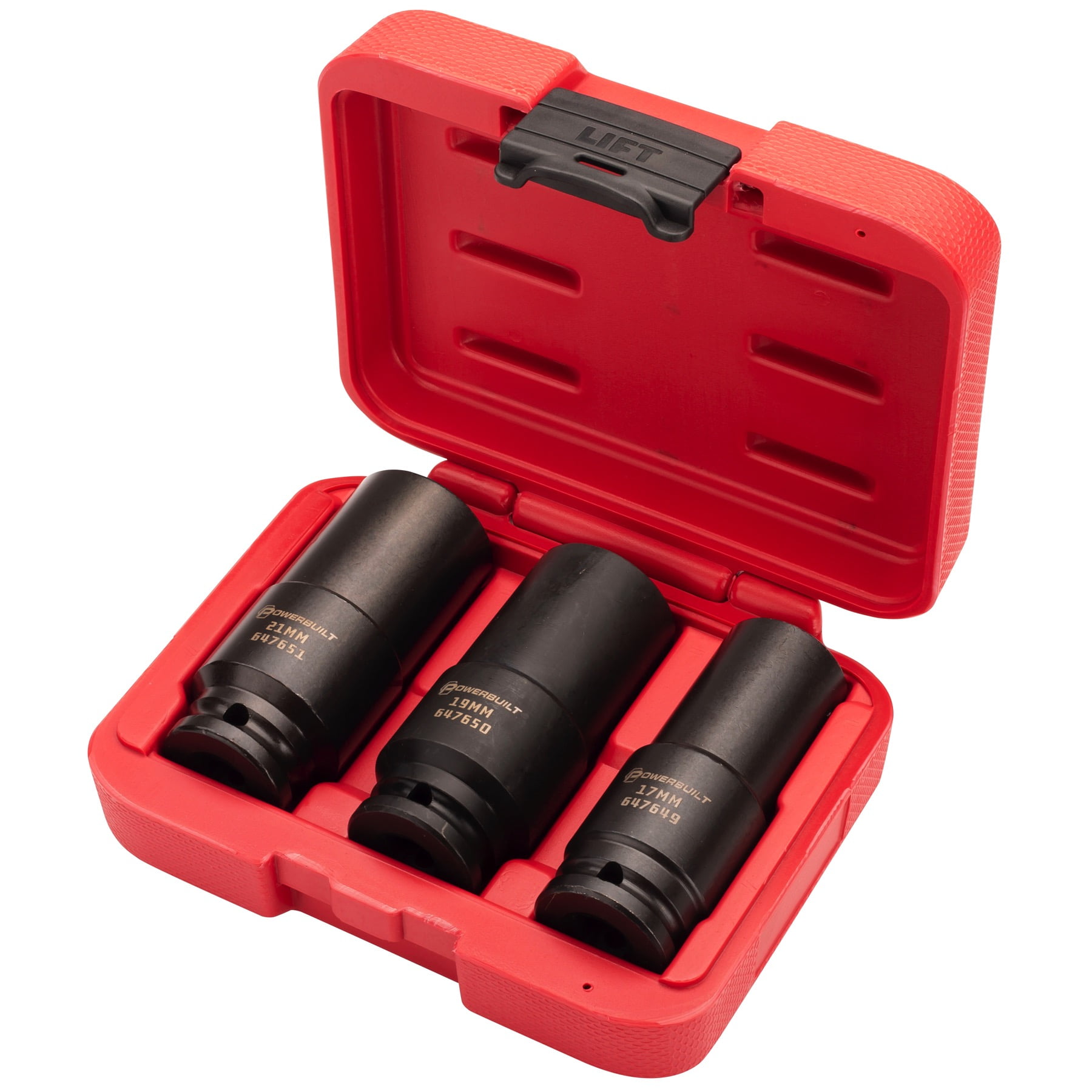 Powerbuilt 3 Piece Crank Bolt Socket Set - 240270 - Walmart.com
