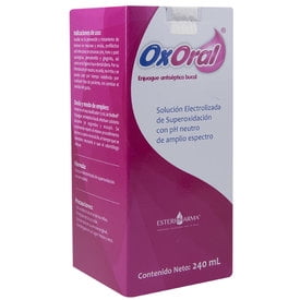 OXORAL ANTISEP BUCAL 240 ML 1 FRASCO FRASCO | Walmart en línea