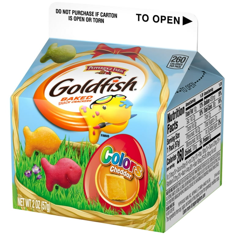 Goldfish Crackers Box Sizes