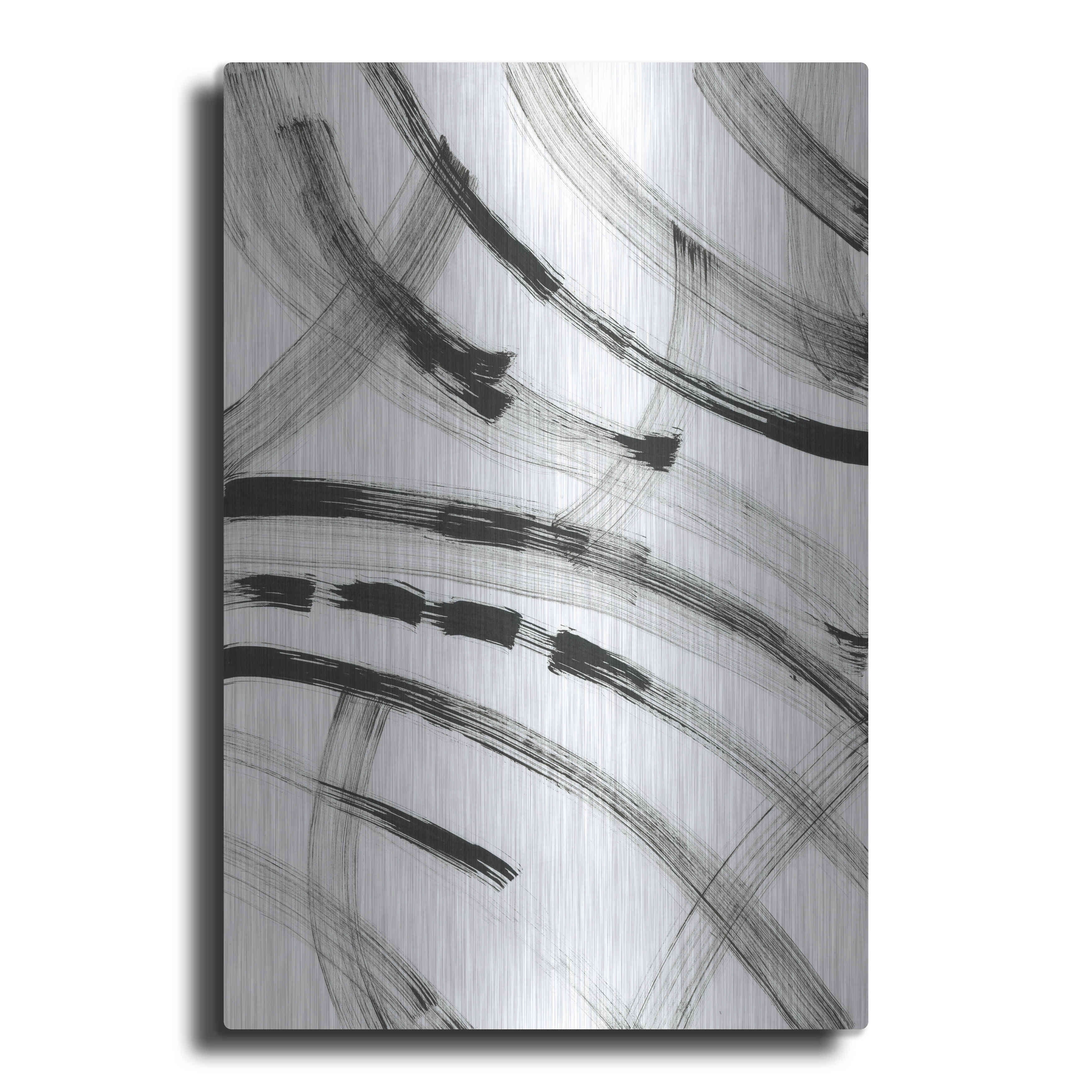 Luxe Metal Art 'Interchange' Metal Wall Art, 12"x16" - Walmart.com