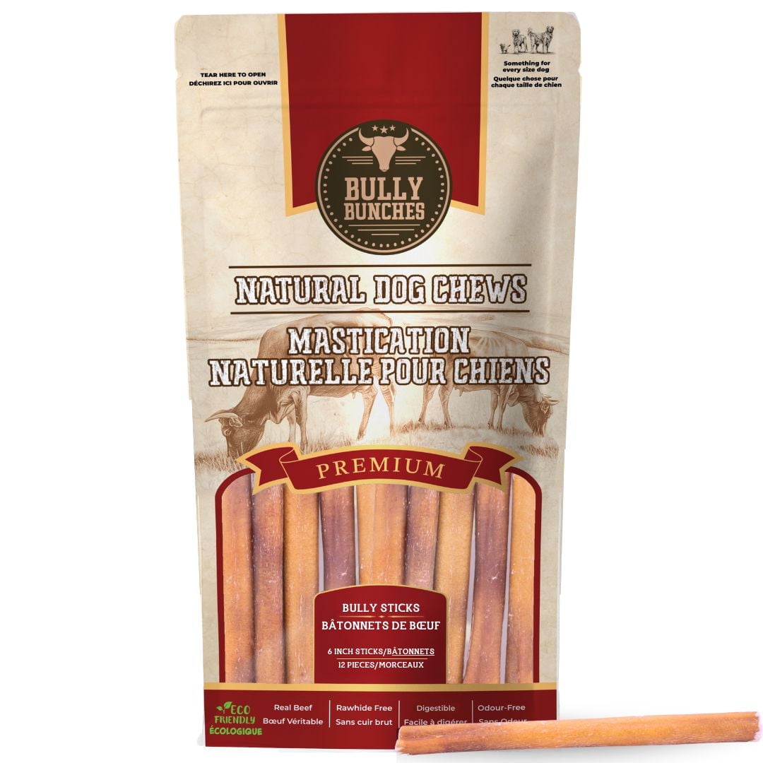 Click here for Bully Bunches 6 Inch Premium Bully Sticks Value Pa... prices