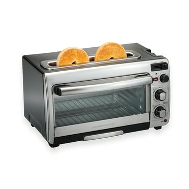 BLACK+DECKER SpaceMaker Under-Counter Toaster Oven, Black/Silver ...