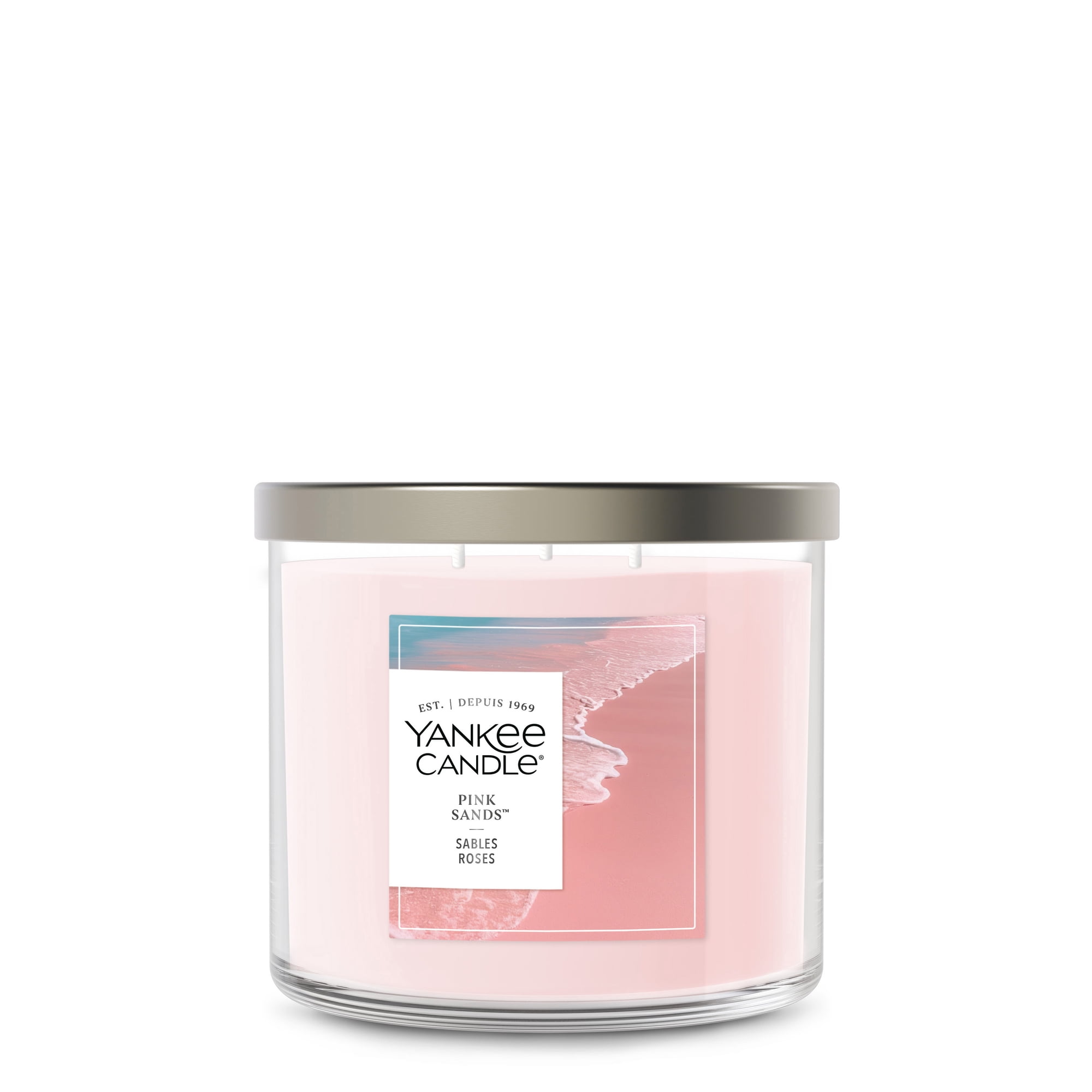 Click here for Yankee Candle 3 Wick Candle Jar  Pink Sands - Scen... prices