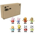 Peppa Pig, George Pig, Peggi Panda, Pandora Panda, Gerald Giraffe ...