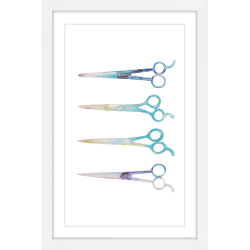 "Scissors" Framed Painting Print - Walmart.com