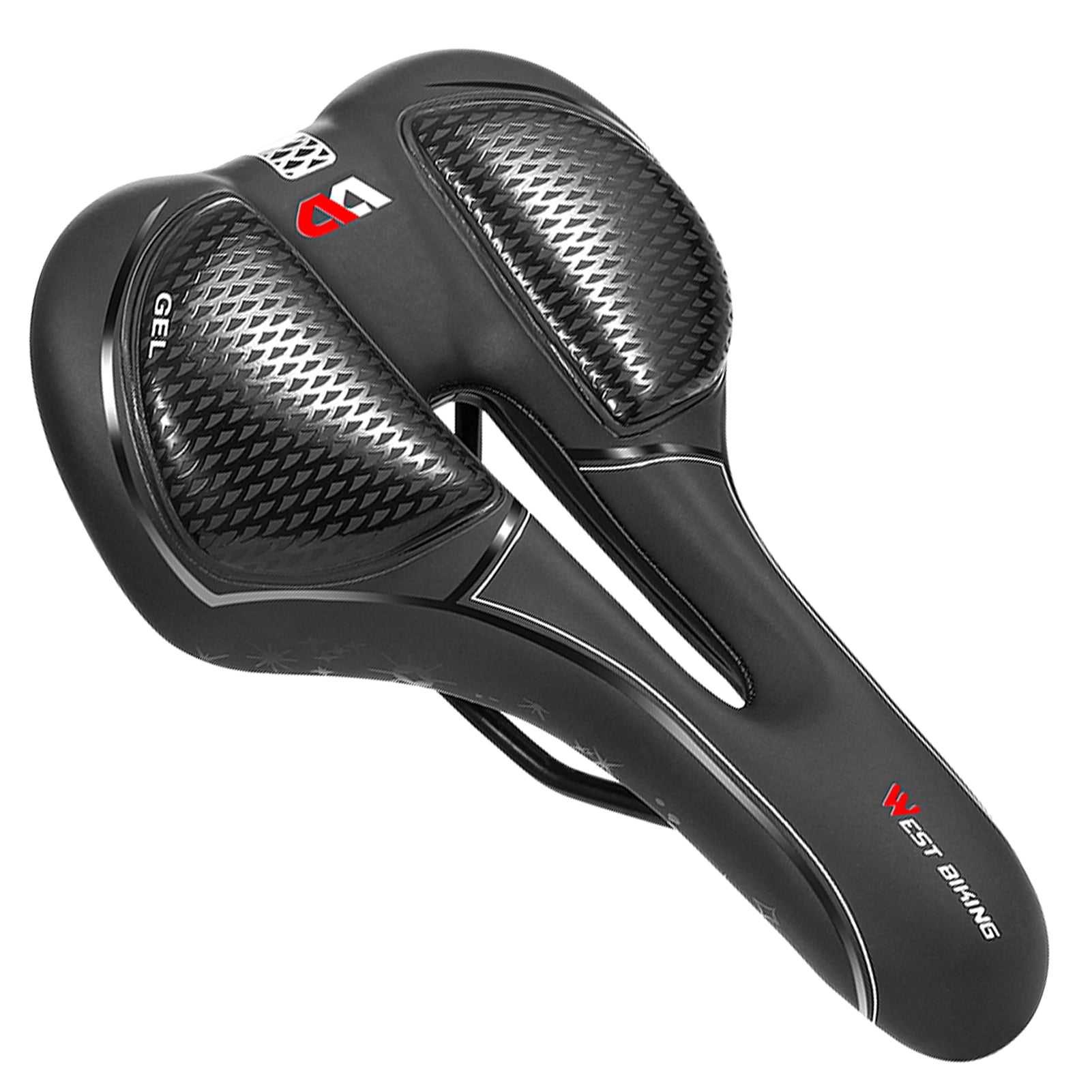 Click here for West Biking Bike Seat Padded Saddle Cushion For Me... prices