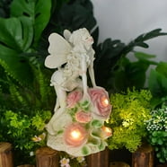 Angel Statue Outdoor Decor, Large Angel Garden Statues with Butterfly ...