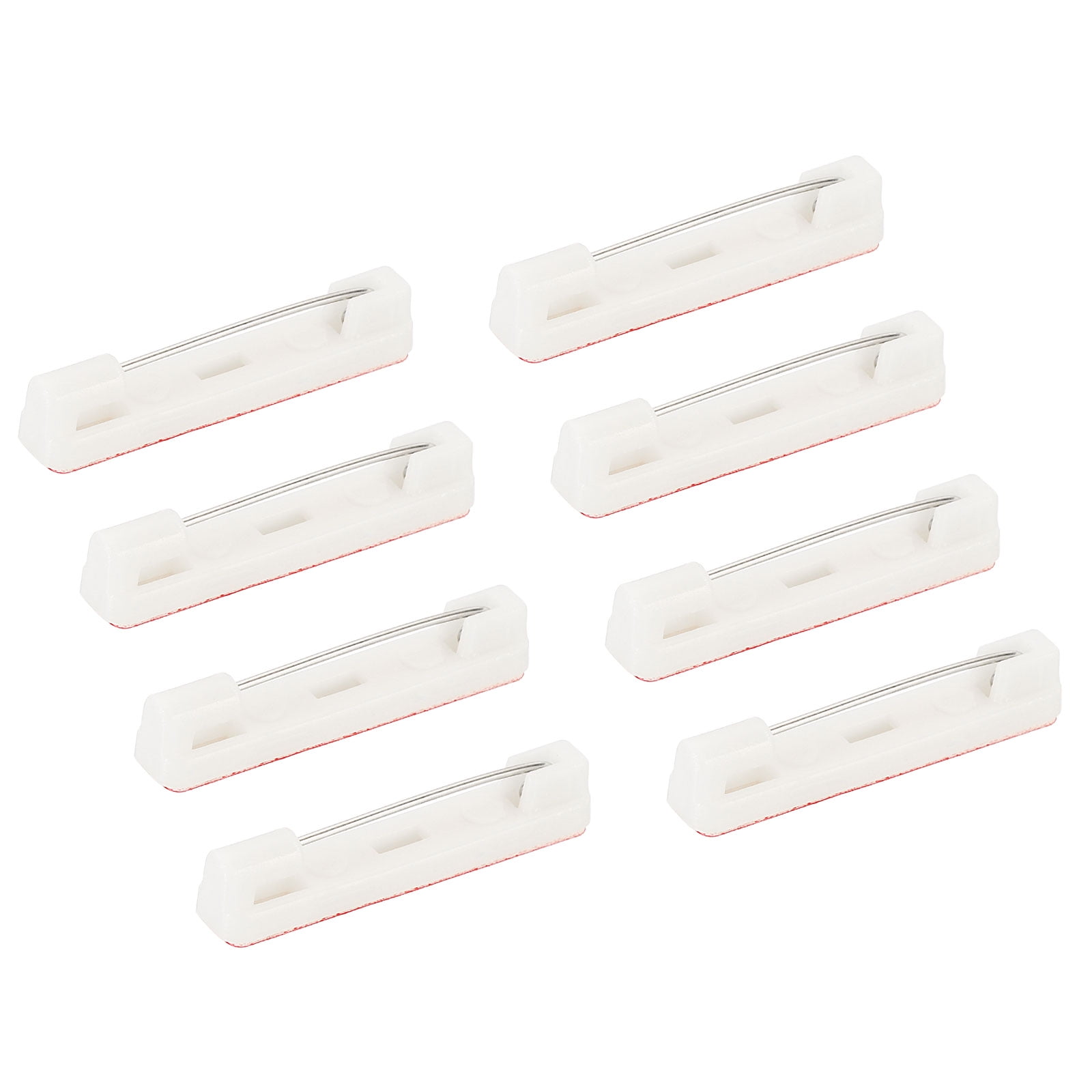 Uxcell 100Pcs Safety Bar Pins 31mm Adhesive Brooch Clasp Pin Backs for ...