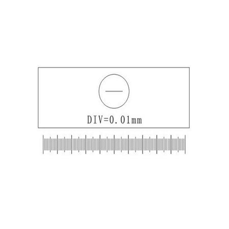 Microscope Micrometer Net Shaped Eyepiece Micrometer Microscope ...