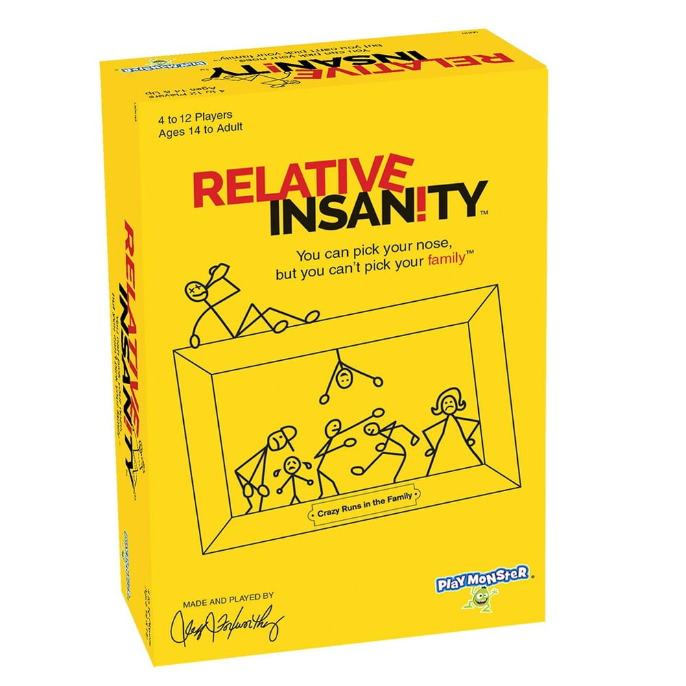 PlayMonster Relative Insanity Board Game - Walmart.com - Walmart.com