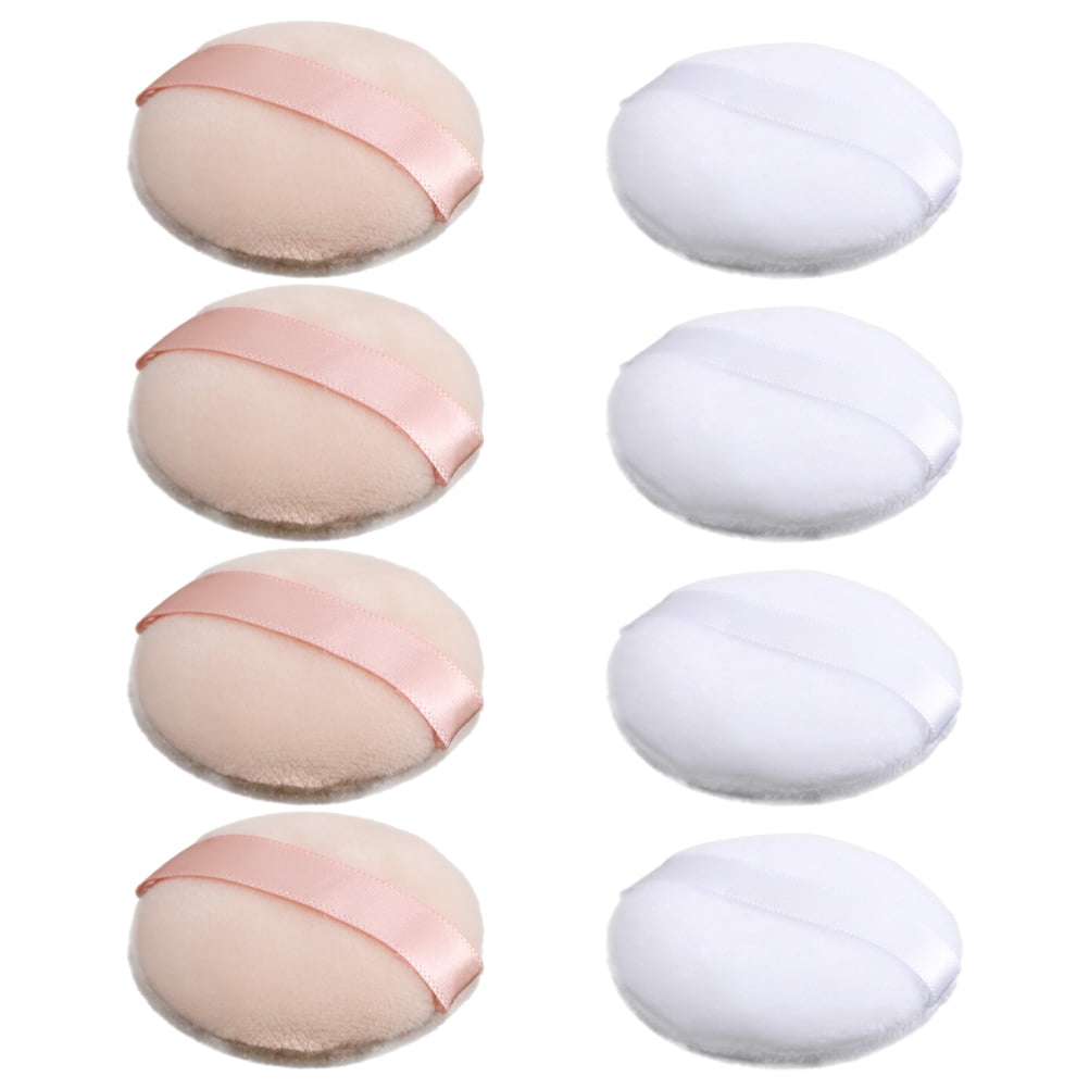 NICEXMAS 8Pcs Supple Flocking Makeup Powder Puffs Makeup Puffs for ...