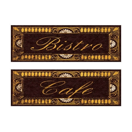Vintage, French Bistro and Cafe Signs; Kitchen Decor; Two 20X8 Poster ...