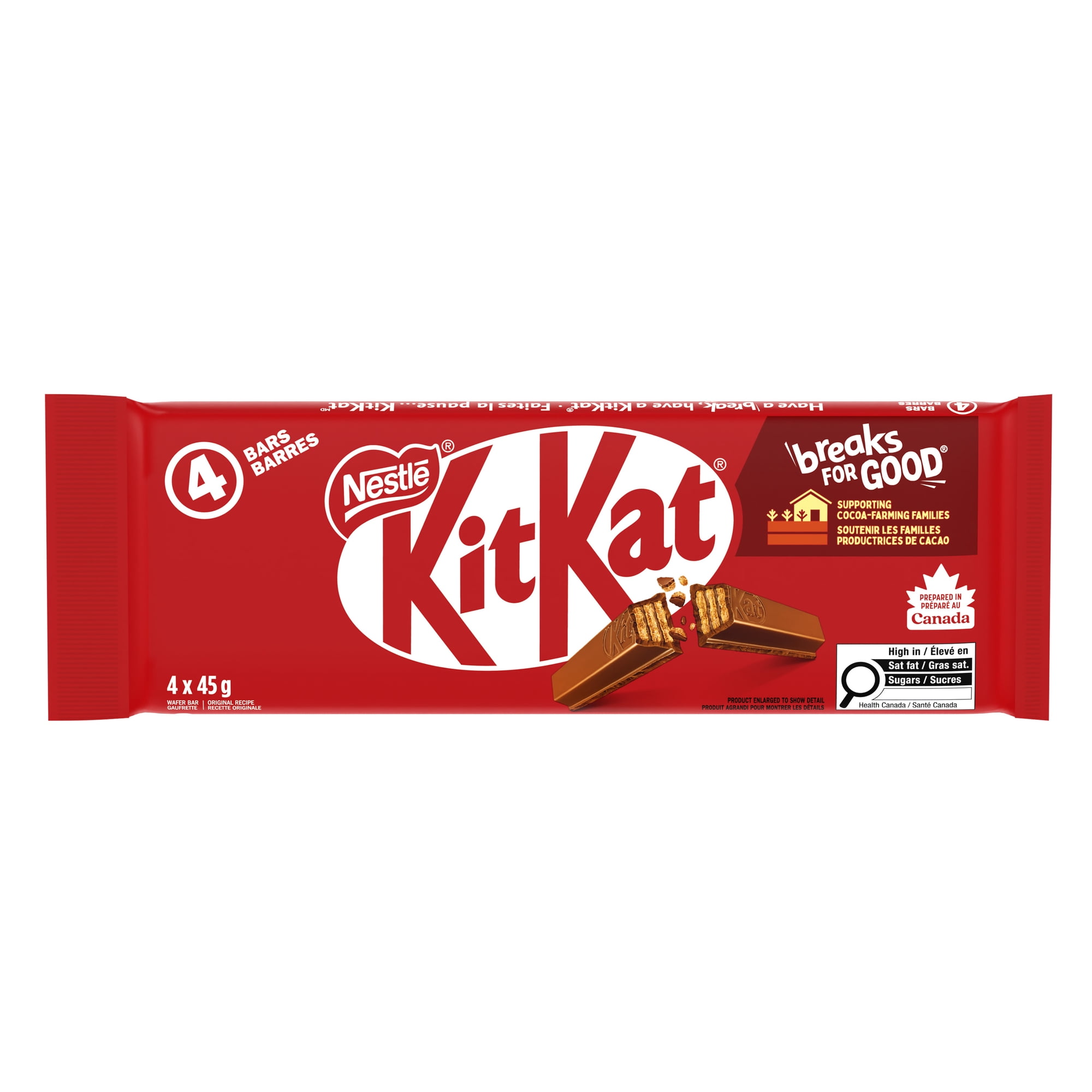 Click here for Kitkat Milk Chocolate Wafer Bars 180 G prices