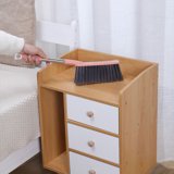 Hibiscsu Dusting Brush, Short Thick Firm Plastic Bristles, Medium ...