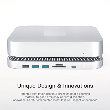 USB-C Hub With Hard Drive Enclosure For Mac Mini M1, Type C Docking ...