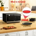 Galanz ToastWave 4-in-1, 1000W, 1.2Cu.Ft, Microwave, Toaster, Air Fryer ...