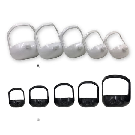 5 Pieces Beard Edge Line Shaper Plastic Barber Accessories Liner ...