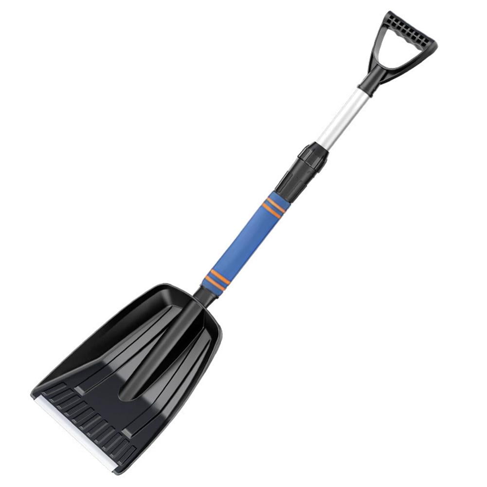 SharkTRUE Multi Functional Snow Shovel: Wide, Telescopic, Anti Slip ...