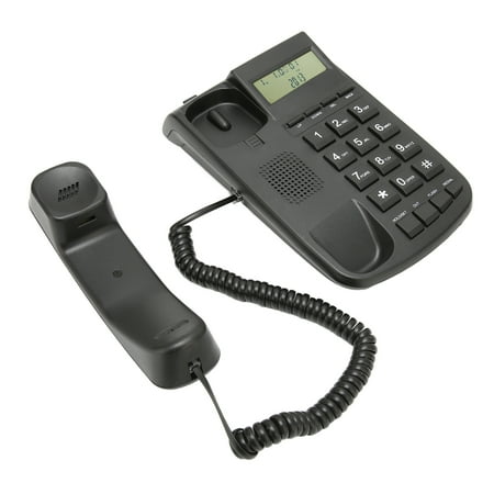 Corded Phone, Easy To Install Desktop Corded Telephone For Hotel For ...