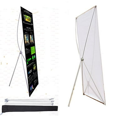 Anley Custom Adjustable X Banner Stand Holder with Travel Bag ...