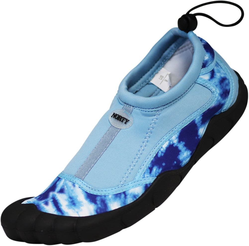 NORTY Mens Water Shoes Adult Male Pool Shoes Blue Tie Dye 8 - Walmart.com