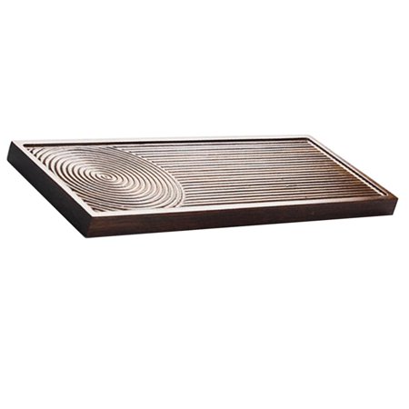Bamboo Reservoir & Drainage Type Table Serving Tray - as picture, as ...