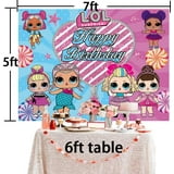 Liuyuandaoer LOL Birthday Backdrop, 5x7 ft Photography Banner, Party ...