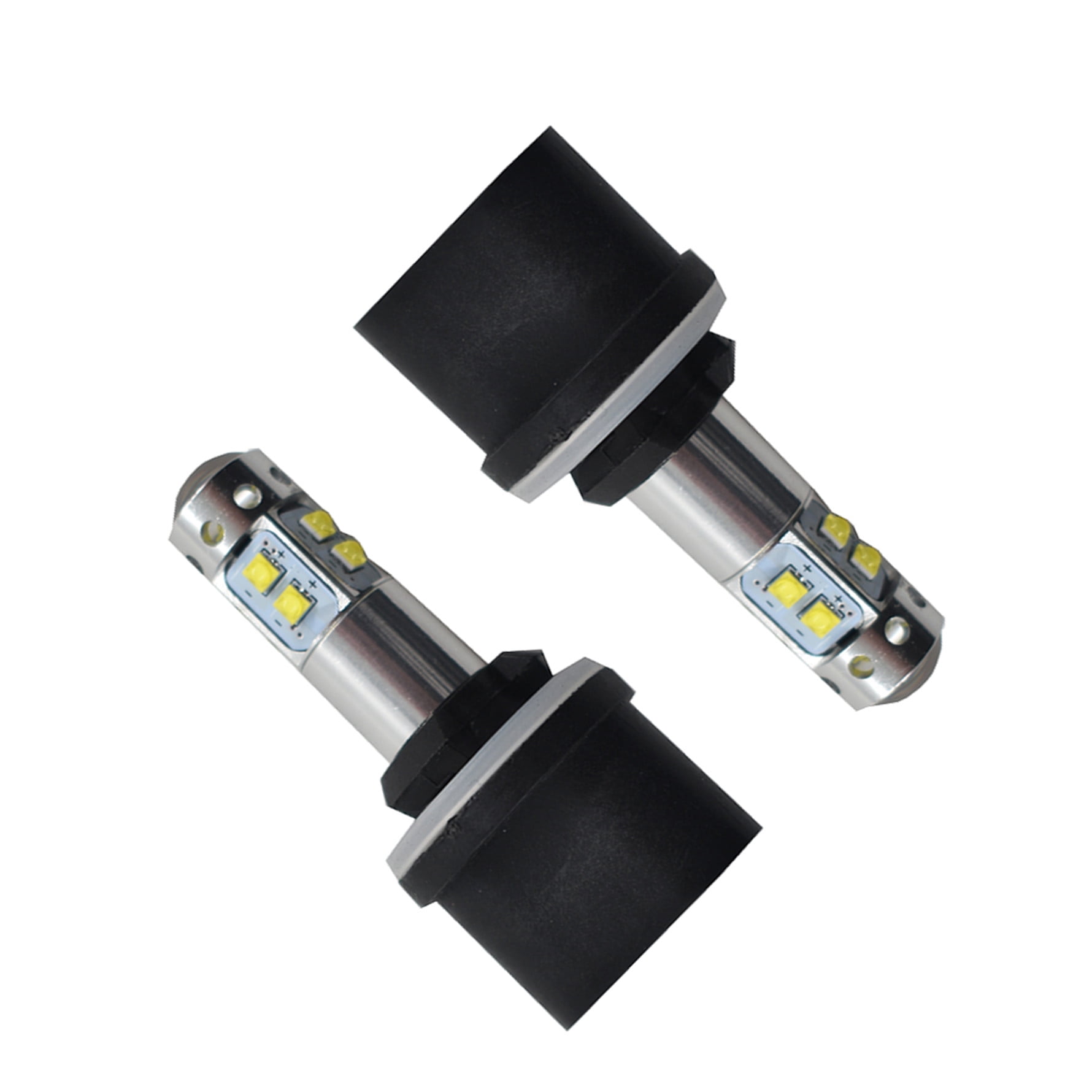 Genrics 2-Piece 899 880 LED Fog Light Bulbs100W 6000K Super Bright LED ...