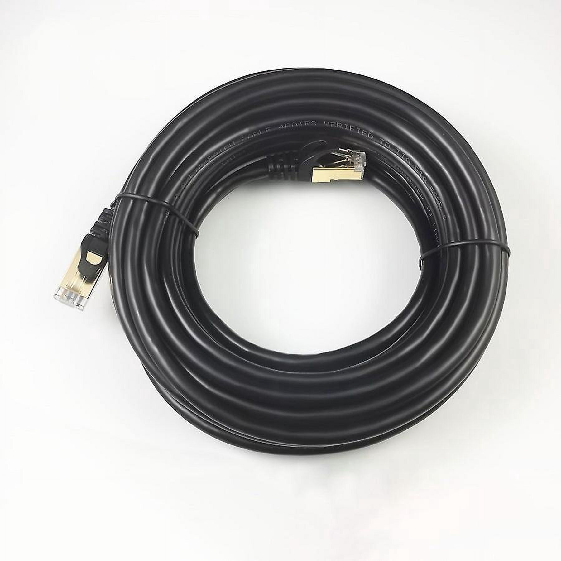 Cable Ethernet Ultra-fin - Vitesses Jusqu' 40gbs-1000mhz, Compatible ...
