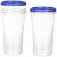PLASTICPRO Clear Deli Containers with Lids, 8-Pack, Reusable 48 Oz Food ...