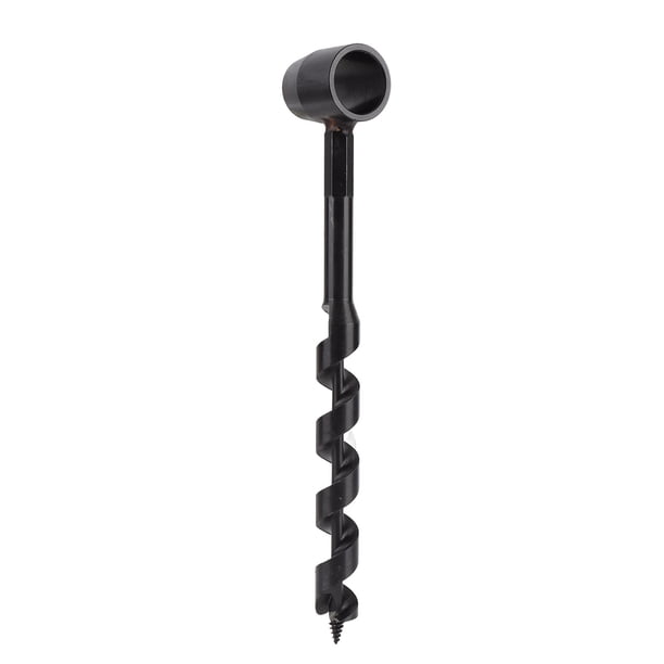 Survival Wood Punching Tool, Black Portable Manual Auger Drill Bit For ...