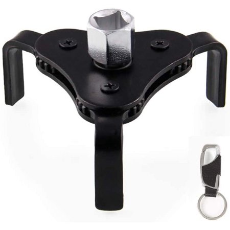 Oil Filter Wrench 3 Prong Two Way Adjustable 53-108mm Universal ...