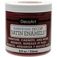 Decoart Americana Decor Satin Enamels 8oz DeepRuby - Walmart.com