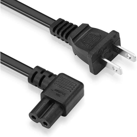 [UL Listed] 12FT Right Angle Power Cord Cable Compatible with Samsung ...