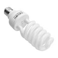 45W Spiral Fluorescent Light Bulb with E27 Socket - 5500K Daylight ...