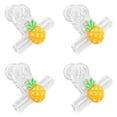4PCS Cute Snack Bag Clips, Sealing Kitchen Chip Clips for Household ...
