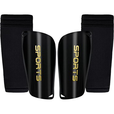 Wilson Black and Red Shin Guard ( With Velcro Closure Straps) - Walmart.com