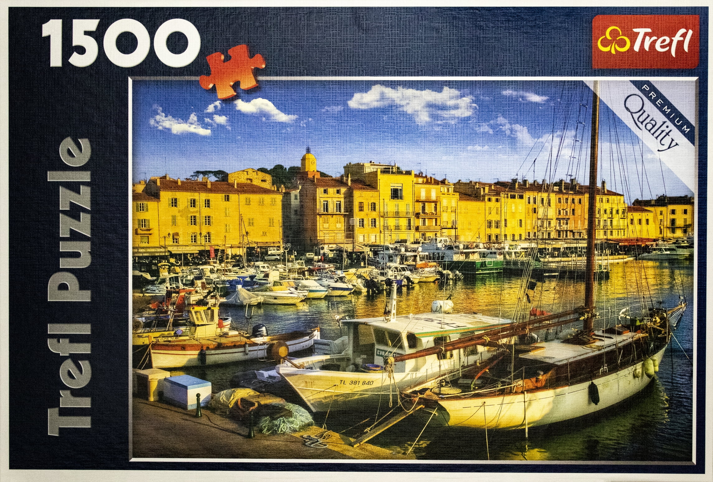 Trefl Jigsaw Puzzle - Old Port in Saint-Tropez - (1500 Pieces ...