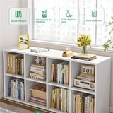 8-Cube Bookshelf, 11"Display Storage System, Cube Storage Organizer W/8 ...