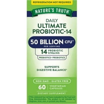 Nature's Truth Probiotics for Good Gut Health | 500M CFU | 100 Capsules ...