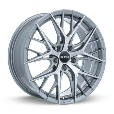RTX Contour 17x7.5 5x114.3 ET40 CB73.1 Gunmetal Machined Wheel ...