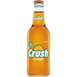 Crush Orange Soda with Sugar, Pop Brand Variety, 12 fl oz glass bottles, 4 pack - Walmart.com