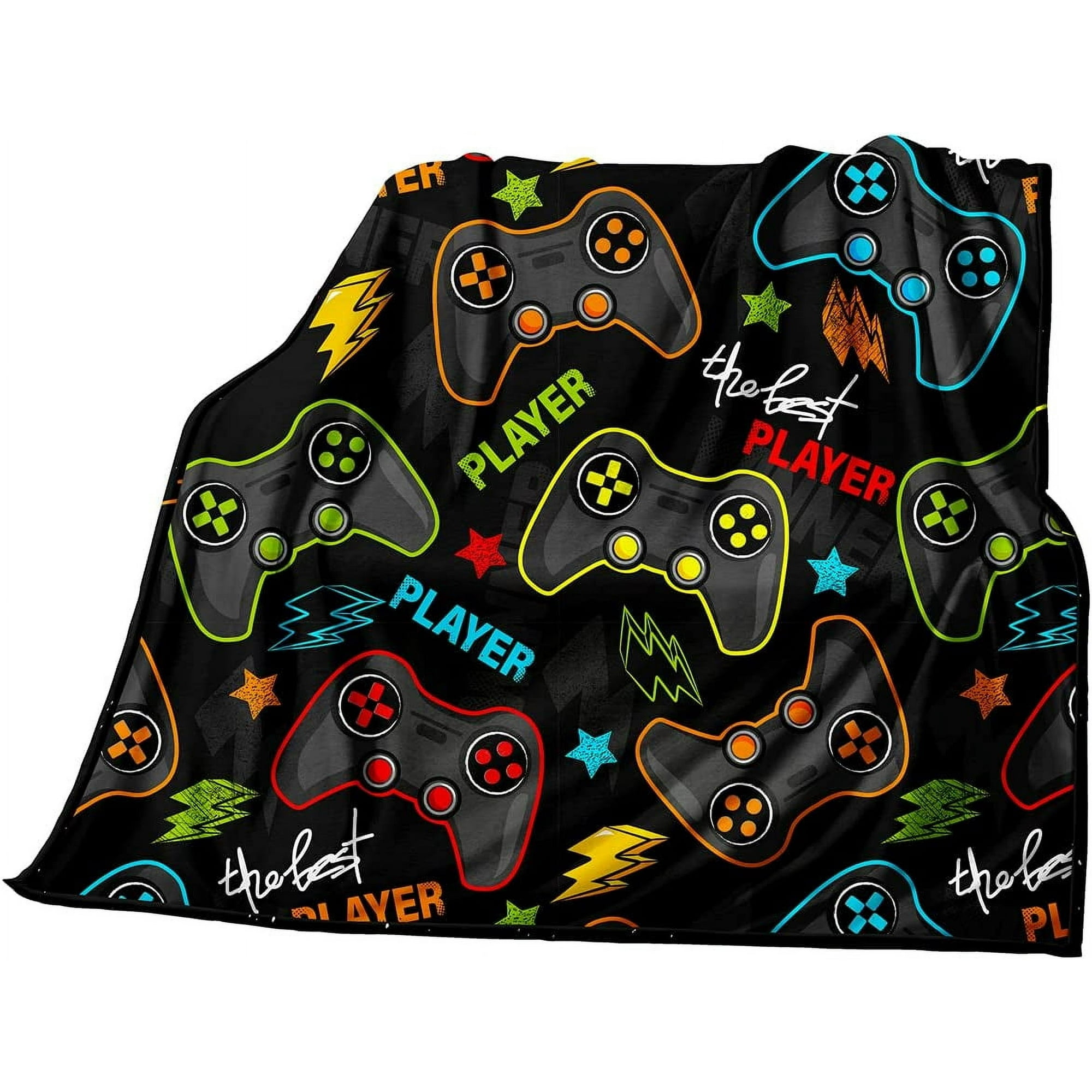 Click here for Mxzbmtgn Gaming Blanket For Boys Fleece Cozy Gamer... prices