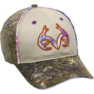 Women's Realtree Camo Cap, Realtree Xtra Colors Purple Camo, Adjustable ...