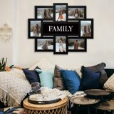 Hello Laura 8-Opening Collage Multi Photo Frame, 17" x 22", Wall ...