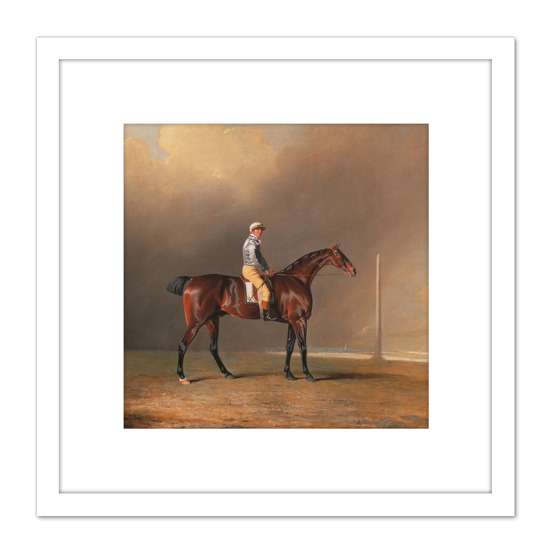 Benjamin Marshall Diamond With Dennis Fitzpatrick Up 8X8 Inch Square ...