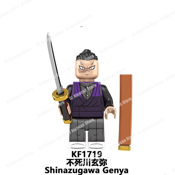 Demon Slayer Lego Minifigures Nezuko Tanjirou Kyoujurou Figura Bloques ...