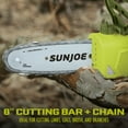 Sun Joe 8 Inch Electric Convertible Pole Chain Saw, 2-in-1 Cutting Tool ...