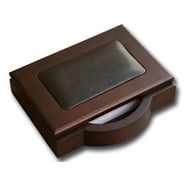Classic Black Leather Conference Room Organizer Tray - Walmart.com