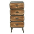 4D Concepts Industrial Furniture Accent Dresser - Urban Loft 2 Rounded ...